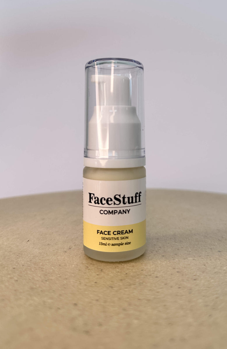 Cruelty Free Face Cream Sensitive Skin | Available at FaceStuff Co